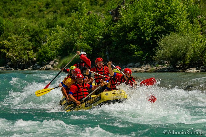 Navigating the Currents: A Brief Guide to Rafting in Albania - Albanian Bus